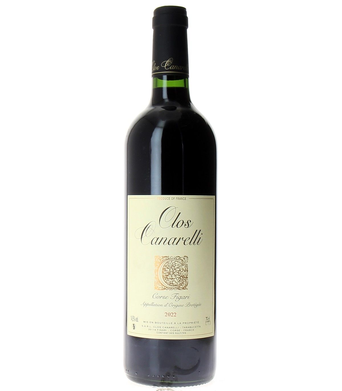 Clos Canarelli Rouge 2022 - Corsican Red Wine